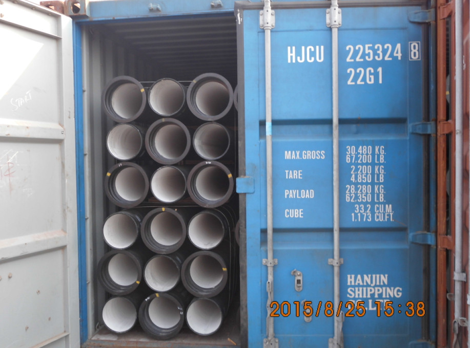ISO2531: 2009 Ductile Iron Pipes