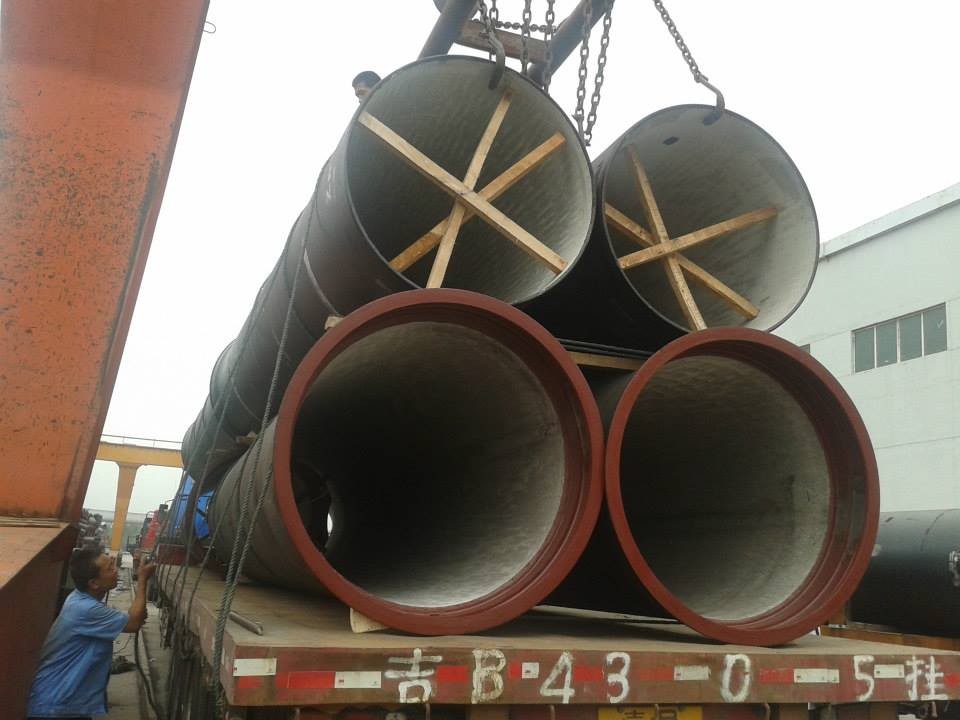 Push in joint DN1600 Ductile Iron Pipes
