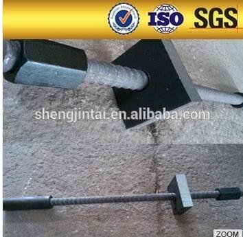 15mm rod connector/black bolts and nuts/brazil nut 85 metric tons