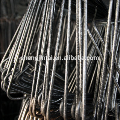Customized cut bended folded hooped stirrup fabricated&manufactured reinforcing steel bar for building custuction materi