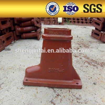 Curved flat anchorage