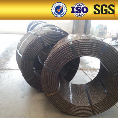 High Tension Hot Dipped Guy Wire Earth Wire Galvanized Steel Wire Strand