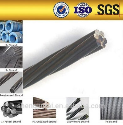 STANDARD ASTM 416 /A416M 7 wire Low relaxation pc steel wire strand