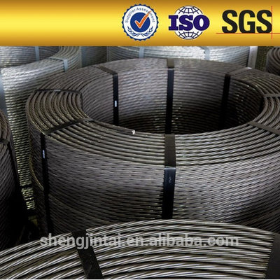 Spiral/Plain/Indented PC Strand wire 9.53mm/12.7mm/15.2mm Diameter