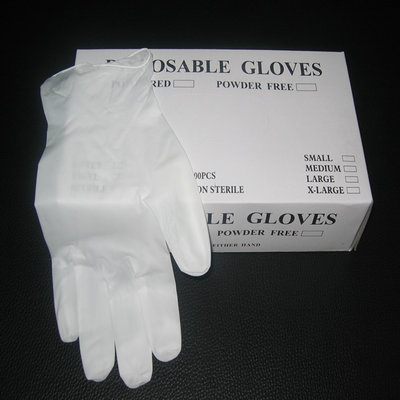 2019 China low price Disposable TPE Gloves  M= 2.0g size clear or blue color Smooth or embosse