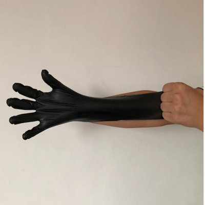 Laboratory use Disposable TPE Gloves  2.0g size clear or blue color Smooth or embosse S/M/L/XL