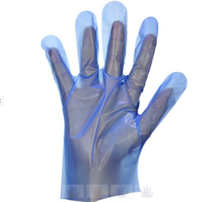 China Factory  Disposable CPE Gloves Cast Poly Glove smooth  embossed S/M/L/XL