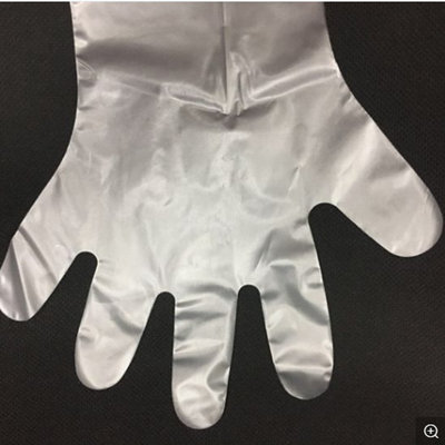 China Factory  Disposable CPE Gloves Cast Poly Glove smooth  embossed S/M/L/XL
