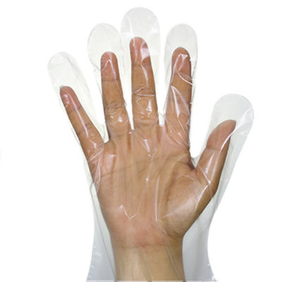 1.6 g  2.0 g    Disposable CPE Gloves Cast Poly Glove smooth  embossed S/M/L/XL blue clear