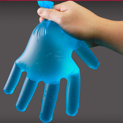 Protective HDPE, LDPE, CPE hand gloves disposable for family