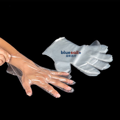 2019 new products kitchen gloves disposable cpe biodegradable plastic medical hand gloves