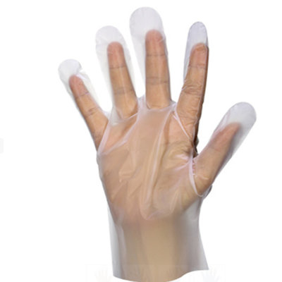 Safety Disposable Plastic CPE Clear Gloves