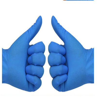 Nitrile Exam Gloves Texfured finger Disposable Nitrile Gloves 3.0g 3.5g 4.0g  4.5g 5.0g guantes de nitrilo