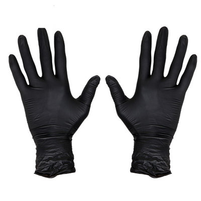 Blue/vioelt/white/black Texfured finger Disposable Nitrile Gloves 3.0g 3.5g 4.0g  4.5g 5.0g guantes de nitrilo