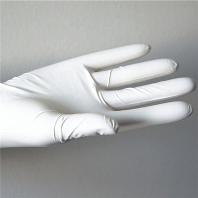 Top quality and low price white Powder Free  Nitrile Gloves Texfured finger for medical use 3.0g/3.5g/4.0g/4.5g/5.0g