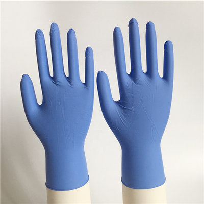 Violet blue Powder Free Nitrile Gloves food grade/cleaning room Texfured finger  3.0g,3.5g, 4.0g,4.5g,5.0g