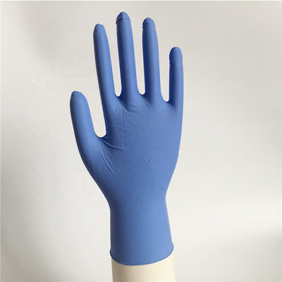 Violet blue Powder Free Nitrile Gloves food grade/cleaning room Texfured finger  3.0g,3.5g, 4.0g,4.5g,5.0g