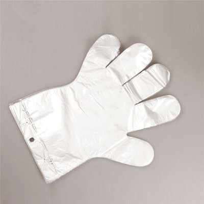 Disposable Polyethylene Gloves PE Glove transparent Color Plastic Hand Glove for Food Grade