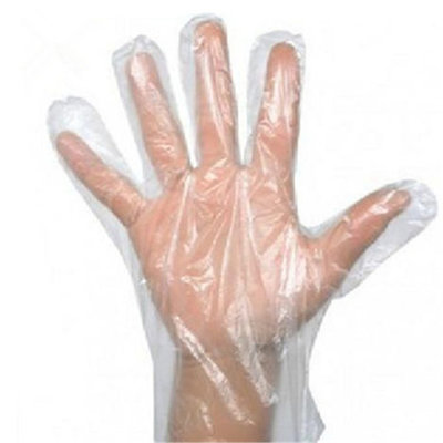Ce, SGS Approved HDPE /LDPE Food Grade Disposable Transparent PE Gloves Polyethylene Gloves