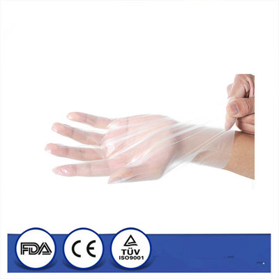 HDPE / LDPE gloves China Low price Disposable  Plastic Gloves (CE, ISO certificated) Embossed  or smooth Surface