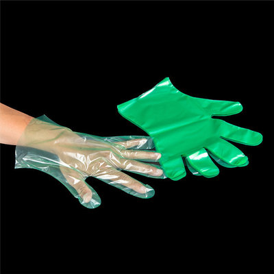 Hot popular High Quality Plastic PE  Gloves Polyethylene Gloves single use Embossed  or smooth Surface