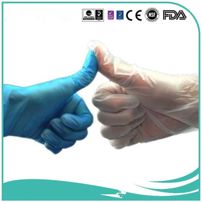 High Quality Disposable 9inch Transparent PVC Gloves