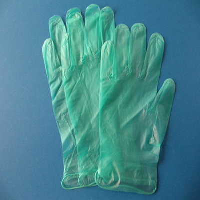 Blue/white/clear/nature/yello/green/red Vinyl Glove Disposable PVC Gloves 4.0g,4.5g,5.0g,5.3g FDA