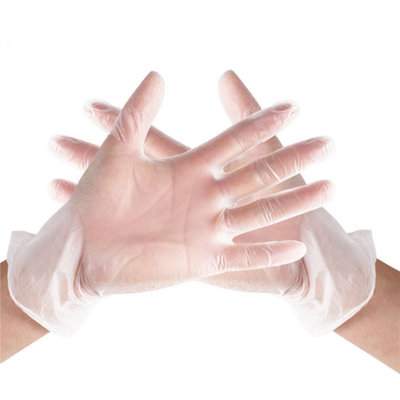 eco-friendly disposable clear vinyl pvc glove