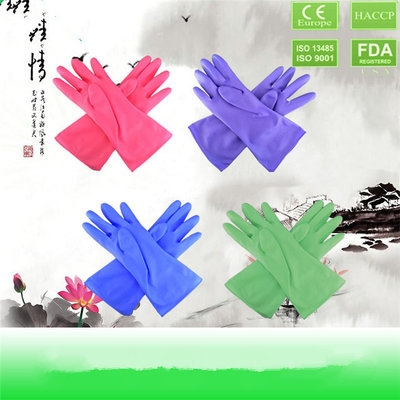 vinyl PVC household gloves