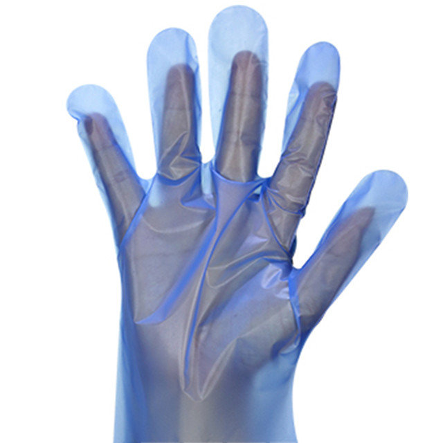 Transparent Disposable  CPE  glove cast polyethylene gloves Smooth or embossed Free sample