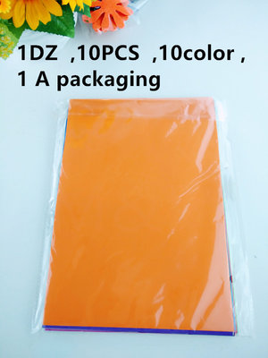 Orange red flower petal 1 mm A4 foam sponge paper creative DIY photo frame Manual paper-cut rose color paper