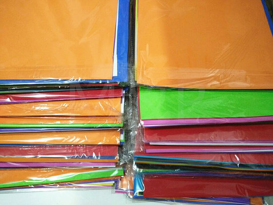 Orange red flower petal 1 mm A4 foam sponge paper creative DIY photo frame Manual paper-cut rose color paper