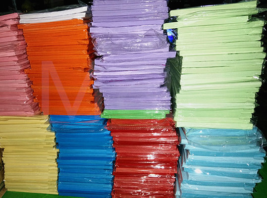Double Sided Pastel Colored Copy Paper , Multifunction Coloured Craft Paper For Kids