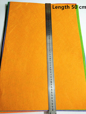 Plant flannelette Non-woven Mei red brown yellow white 50 cm * 35 cm to do hat clothing DIY multi-purpose animals