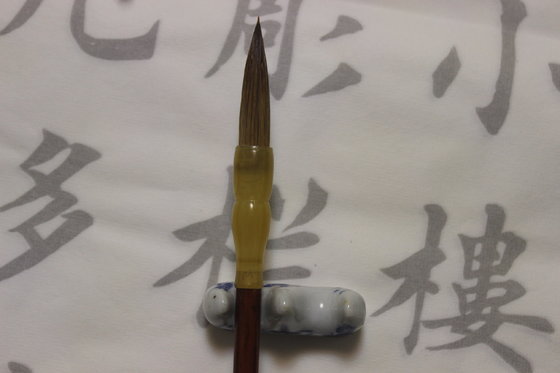 High End Chinese Watercolour Calligraphy Brush , Antique Chinese Sumi Brushes
