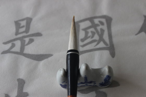 Traditional Handwriting Chinese Calligraphy Brush Pen 27 X 0.7.Cm Size