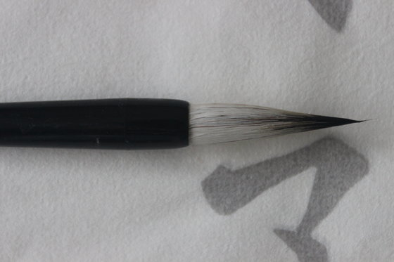 Black Colo Classical Chinese Calligraphy Brush For Student 25 X 0.6cm