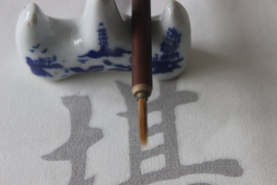 wooden handle modern Chinese Calligraphy Brush pen for Painting artists