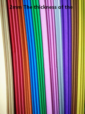 Colorful 2mm EVA Foam Sheets Craft DIY Handmade Paper For Children