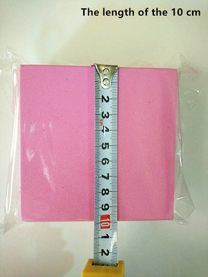 Good Elasticity EVA Foam Sheets For Cosplay 10cm X 10cm Sky Blue Grass Green Color