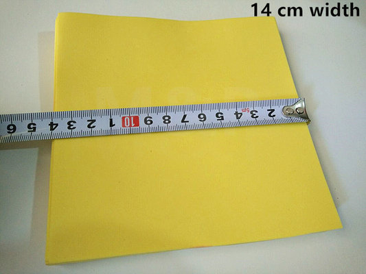 14cm * 14cm Heat Resistant Foam Sheet , Cute Die Cut Yellow Foam Sheets