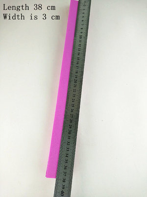 Non Toxic Eva Plastic Sheets thin , Eco Friendly EVA Foam Strips 3cm * 38cm