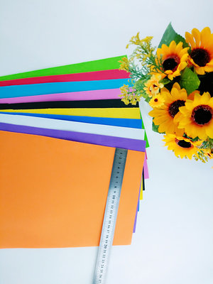 Red blue 1 mm A4 cmx29 20 cm origami roses 24 color length29cm 20 cm width sponge Eva plastic DIY manual paper