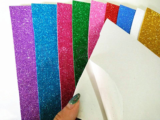 Multi - Purpose  Eva Foam Rubber Sheets Crafts , Flexible Black / Pink Cosplay Foam Sheets