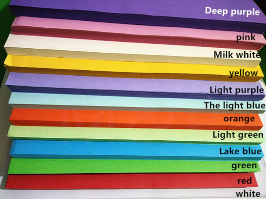Bright Navy Blue Multi Coloured A4 Paper , Legal Size Colored Paper For Students