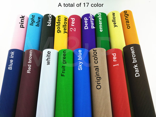 Lightweight Corrugated Paper Sheets Craft Paper Roll 50cm* 50cm Uncoated Type