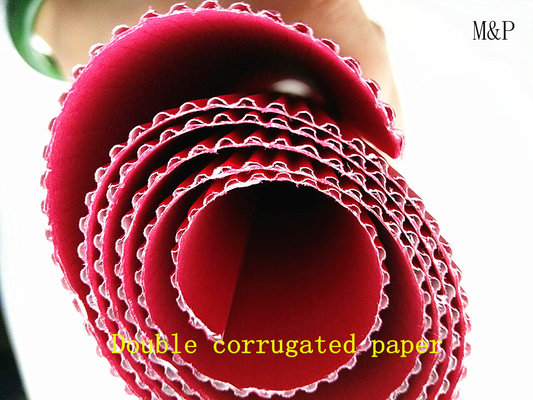Lightweight Corrugated Paper Sheets Craft Paper Roll 50cm* 50cm Uncoated Type