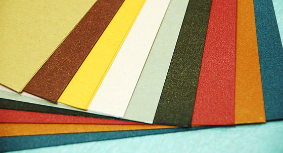 Recycled Printable Hard Stock Paper , Custom Pearlescent Cardstock Paper