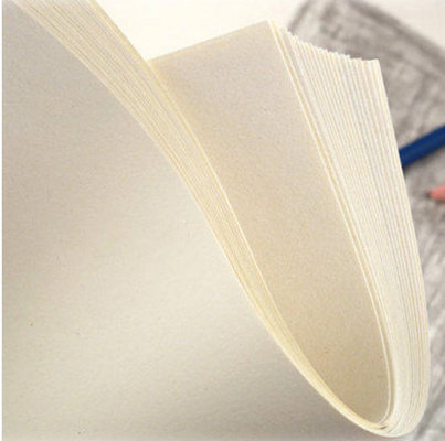 Milk White Thick Sketch Drawing Paper For Charcoal Drawing 160gsm