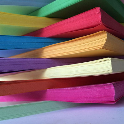 Orange / Purple DIY Handmade Paper Handmade Chart Paper 76cm * 104cm